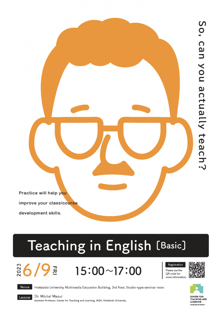 Teaching in English (Basic)【Center for Teaching and Learning ...